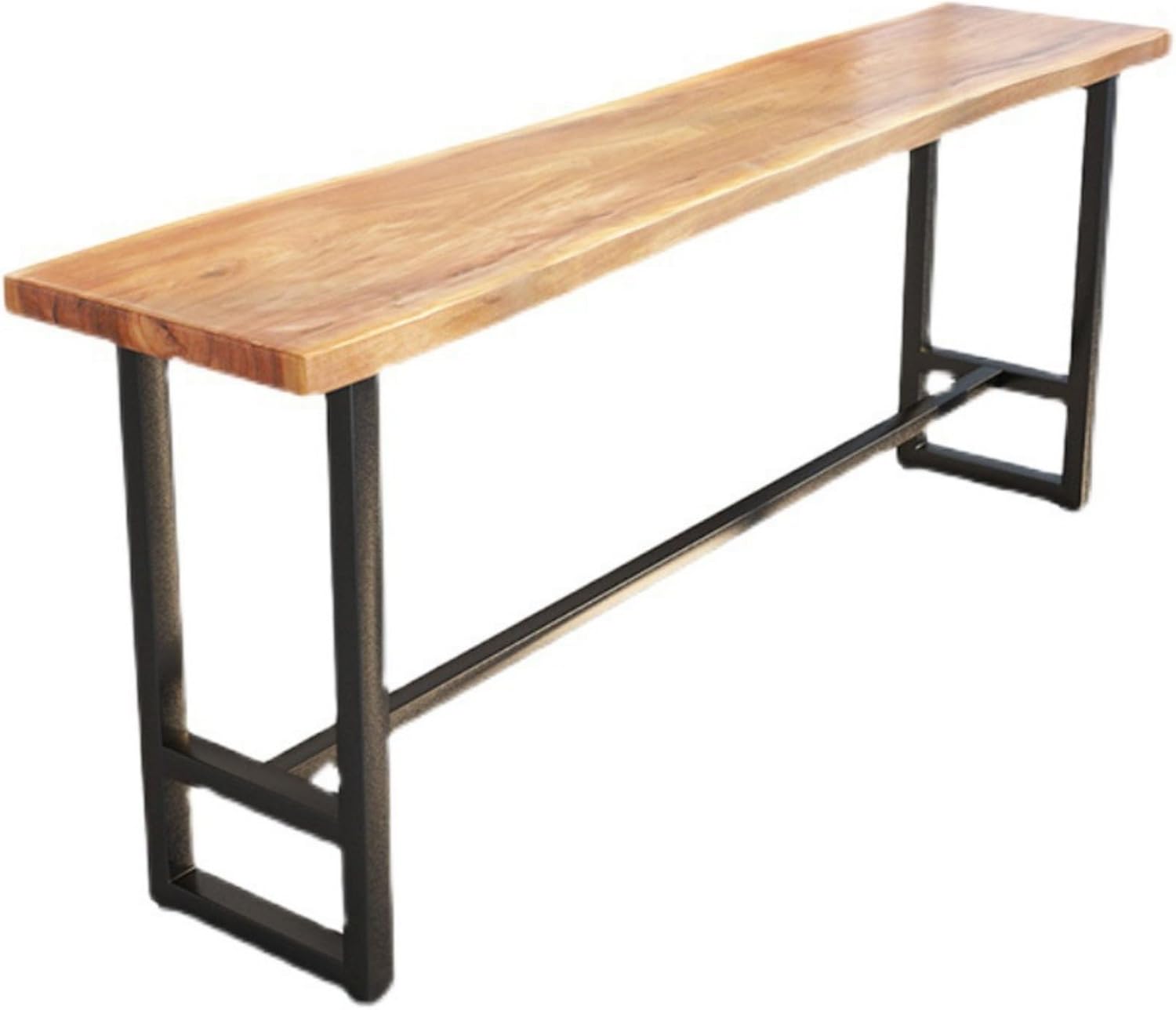 Amazon.com: ORNDYDM Industrial Bar Counter Table,Long Narrow Solid Wood ...
