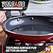 Amazon.com: Red Volcano Textured Ceramic Nonstick, 14 Piece Cookware ...