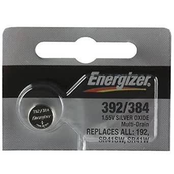Amazon.com: ENERGIZER 392-384TZ BUTTON CELL BATTERY 392 OXIDE (50 ...