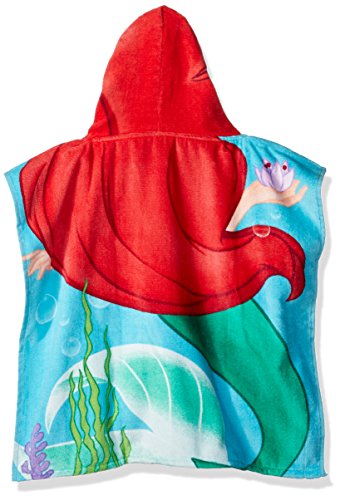 Disney Little Mermaid Ariel Cotton Hooded Towel | Ocean Decors