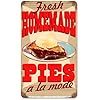 Amazon.com: Homemade Pies Food and Drink Metal Sign - Victory Vintage ...