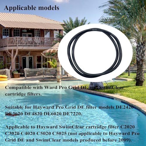 repustor DEX2422Z2 2024 Upgrade Metal Reinforced Filter Seal 1 Pcs Fit ...