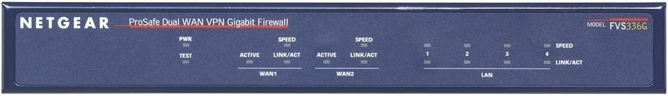 Amazon.com: Netgear FVS336G ProSafe Dual WAN GigaBit SSL VPN Firewall ...