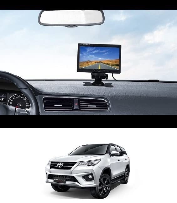 T O Y O T A Fortuner Car 7 Inch Dashboard TFT LED Screen Display with ...