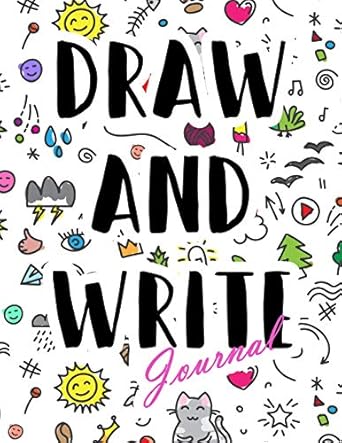 Draw and Write Journal: Writing Drawing Journal for Kids with Journal ...