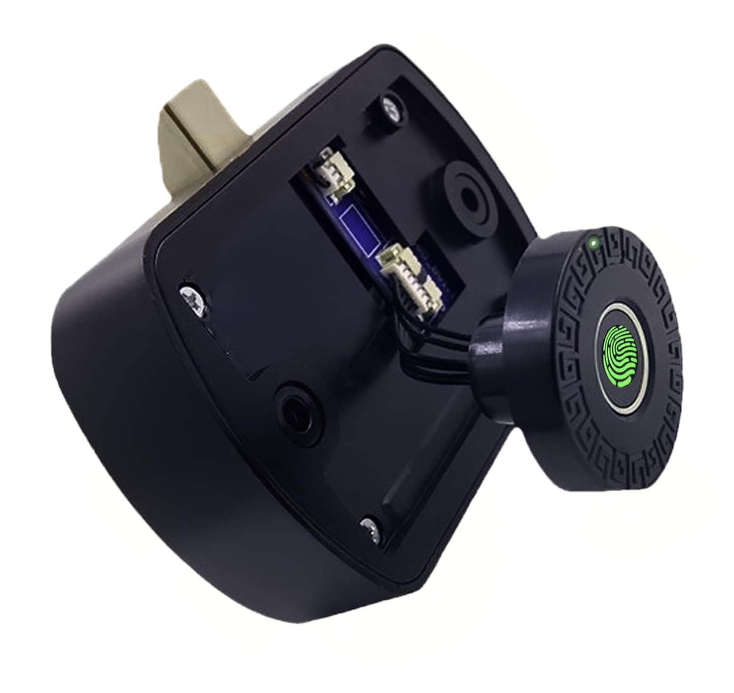 Fingerprint Cabinet Lock for Wooden Furniture,Keyless Hidden Lock for ...