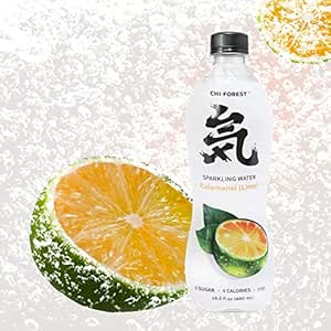 Amazon.com: CHI FOREST Sparkling Water, Calamansi Lime Flavored Bubbly Sparling Water in Bottle ...