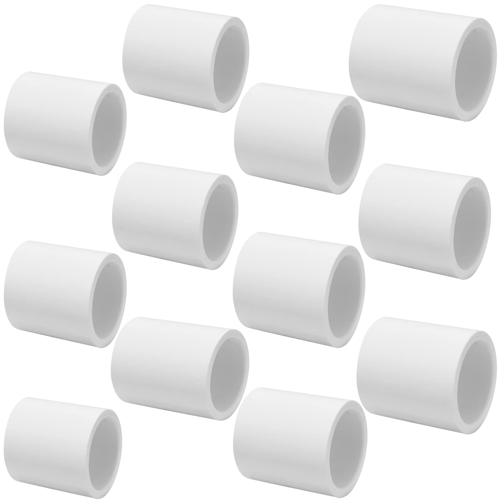 Buy 3/4"PVC Pipe Couplings Adapter Straight PVC Pipe Fitting(Socket x ...