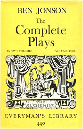 The Complete Plays of Ben Johnson, Volume Two: Johnson, Ben: Amazon.com ...