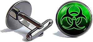 Amazon.com: Bloody devil Customized Picture Cufflinks,Radioactivity ...