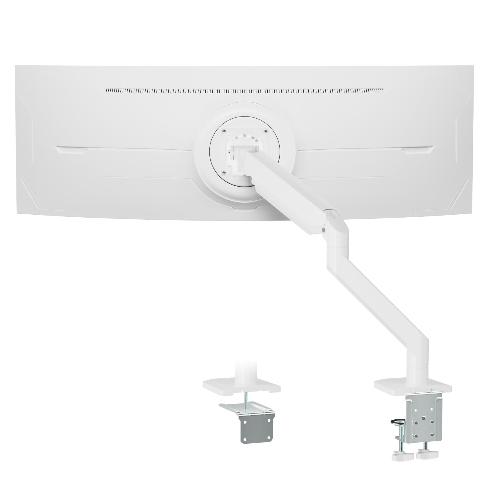 Amazon.com: UPGRAVITY White Monitor Arm for 17”-57” Screens up to 55lbs ...