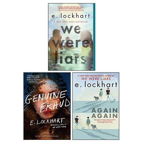 E. Lockhart 3 Books Collection Set (We Were Liars, Again Again, Genuine ...