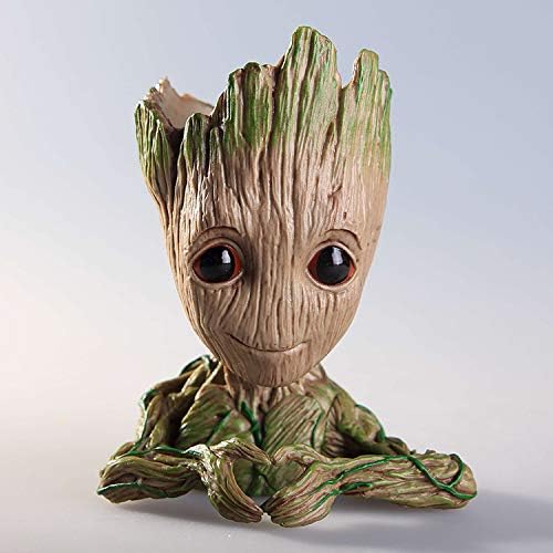 Udream Groot Plant Pot Flowerpot Baby Groot Figures Cute Model ...