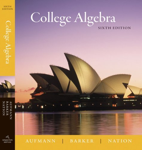 By Richard N. Aufmann, Vernon C. Barker, Richard D. Nation: College ...