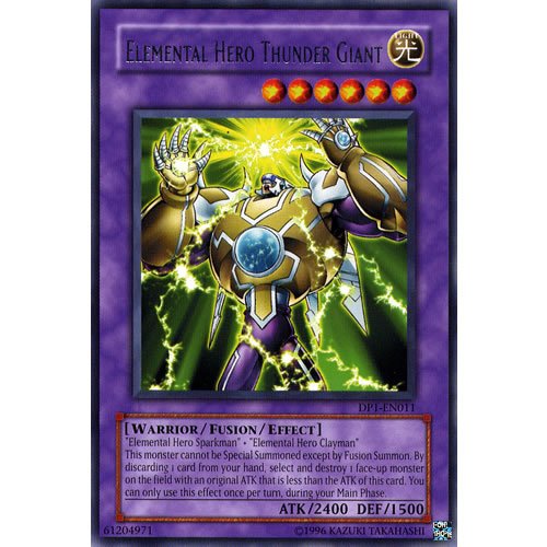 Elemental Hero Sparkman Fusions