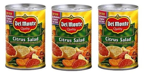 Amazon.com : Del Monte Citrus Salad with Grapefruit & Orange (Pack of 3 ...