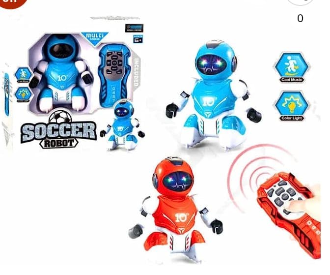 Buy TOY RK SHINE 2 Players SoccerBot RC Robot Remote Control Soccer ...