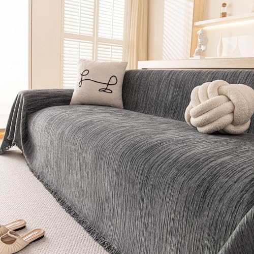 Amazon.com: KaviKon Couch Covers Sofa Cover for 3-4 Cushion Washable ...