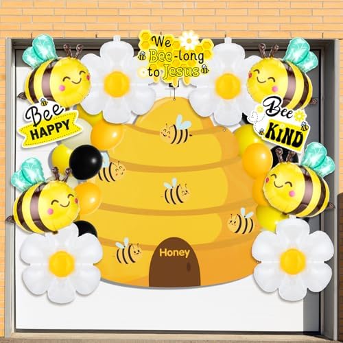 Amazon.com: Panelee Honey Bee Honey Comb Theme Decor Kit with Bee ...