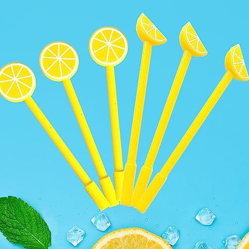Amazon.com: 30 Pcs Cute Lemon Gel Ink Pens - Kawaii Fruit Writing ...