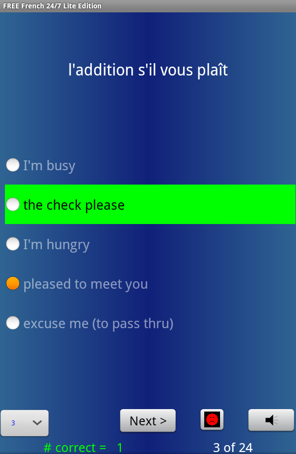FREE French 24/7 Lite Edition - App on Amazon Appstore