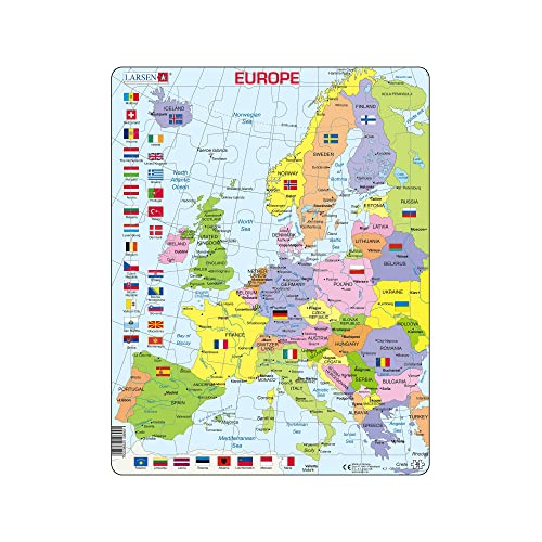Mapa Político De Europa En Inglés (2024)