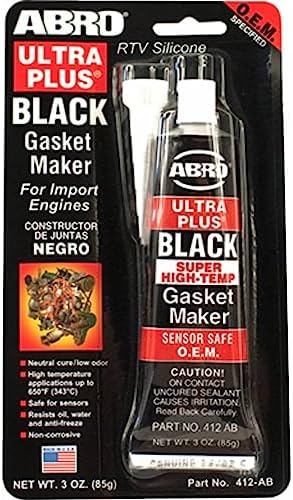 ABRO Ultra Plus Black RTV Silicone Gasket Maker 85g : Buy Online at ...