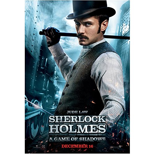 Jude Law Sherlock Holmes Poster