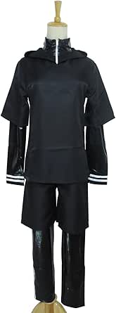 Amazon.com: Ken Kaneki Battle Suit Full Set Uniform Outfit Cosplay ...