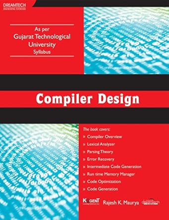 Buy Compiler Design Book Online at Low Prices in India | Compiler ...