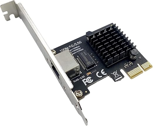 Amazon | 2.5G Gigabit LANカード ネットワークカード Realtek RTL8125BG PCI-E x1 接続 ...