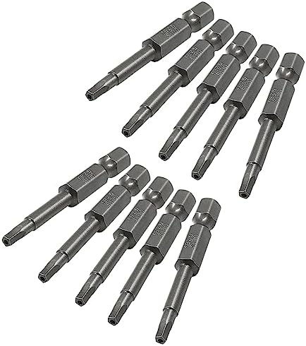 LDEXIN 10Pcs Magnetic Pentagon Head Screwdriver Bits 1/4" Hex Shank ...