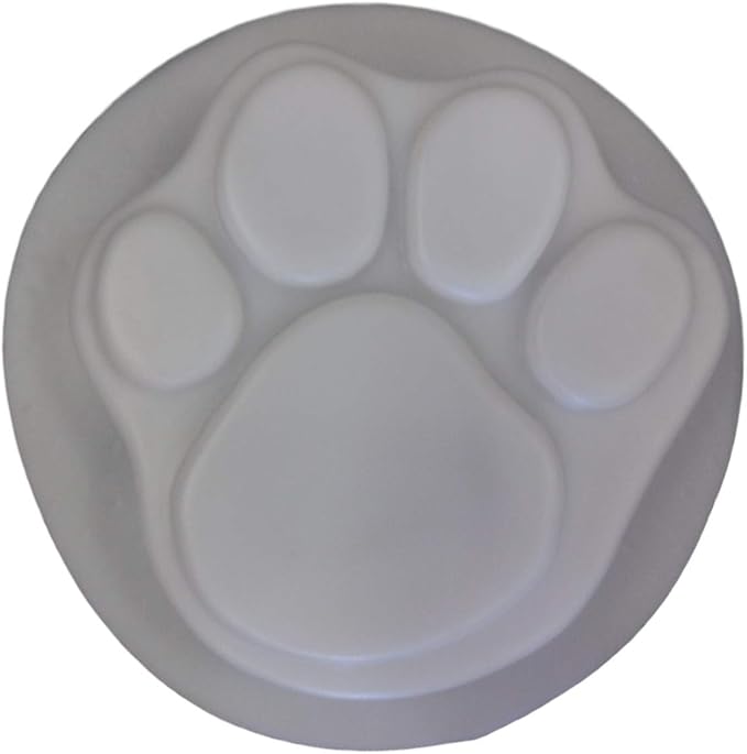 Amazon.com: Dog Cat 13 Inch Paw Print Plastic Craft Mold to Make into ...