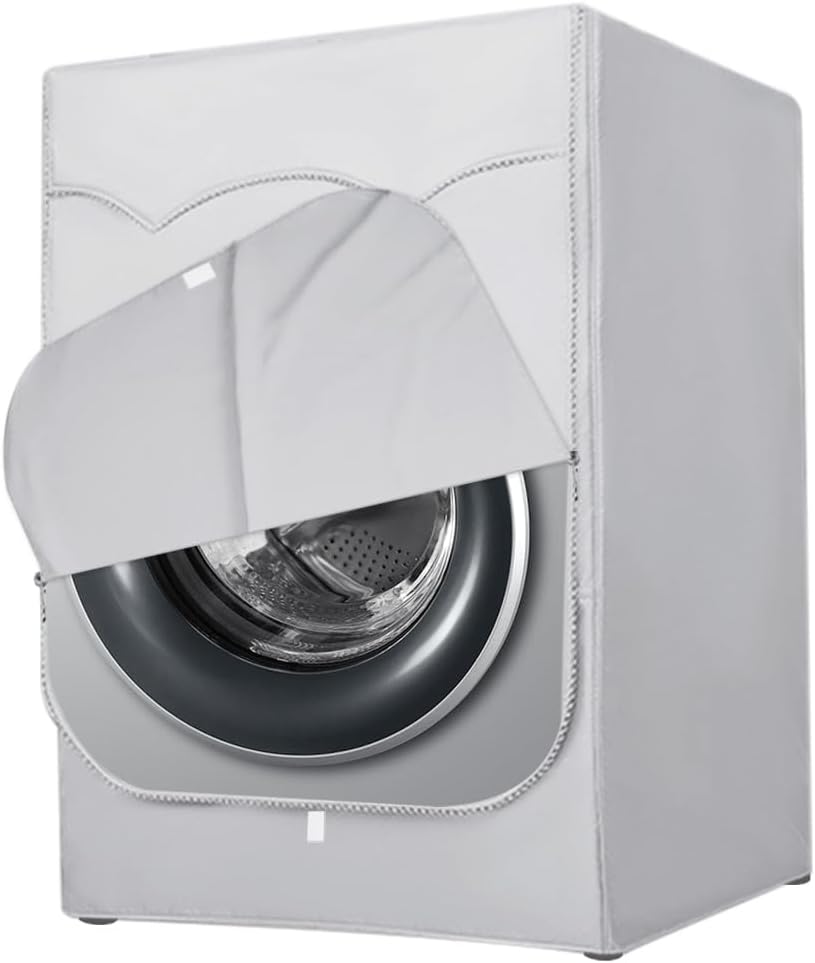 SCHYIDA Waschmaschine Abdeckung Wasserdicht Waschmaschinenabdeckung Abdeckung für Toplader ...