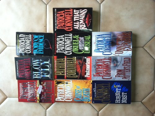 Patricia Cornwell - 10 Book Set: Postmortem, Blow Fly, All That Remains ...