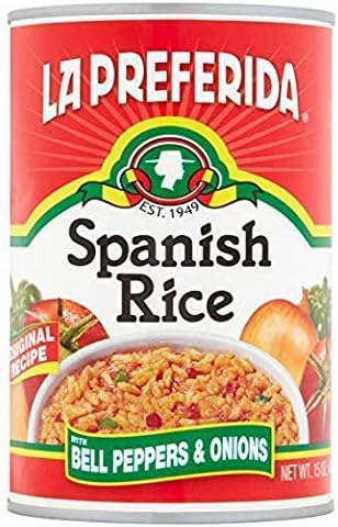 Amazon.com : La Preferida, Rice Spanish With Bell Pepper Onion, 15 ...