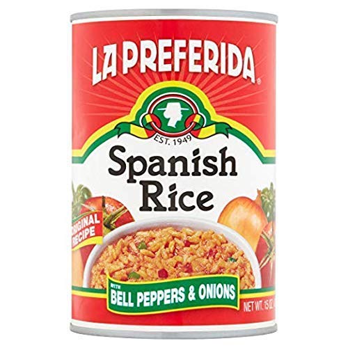 Amazon.com : La Preferida, Rice Spanish With Bell Pepper Onion, 15 ...
