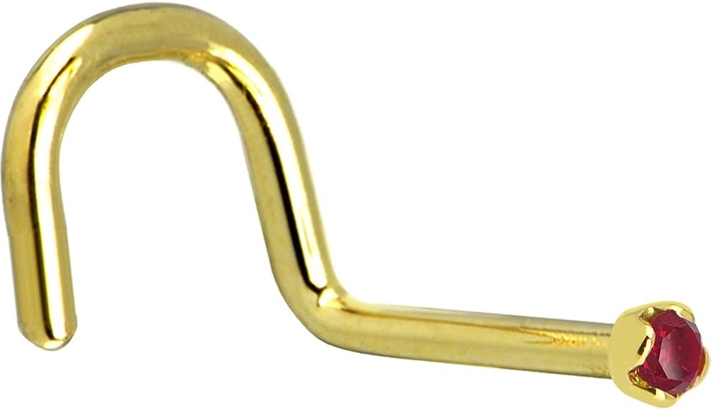 100 Body Candy Solid 14k Yellow Gold 2mm Turquoise Left Nose Stud 100-body-candy-solid-14k-yellow-gold-2mm-turquoise-left-nose-stud