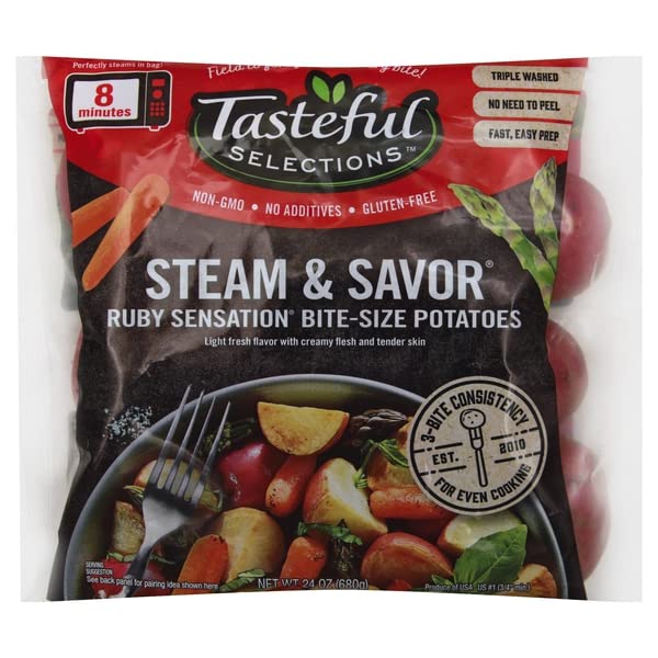 Amazon.com : Tasteful Selections Potatoes Ruby Sensation, 24 Ounce ...