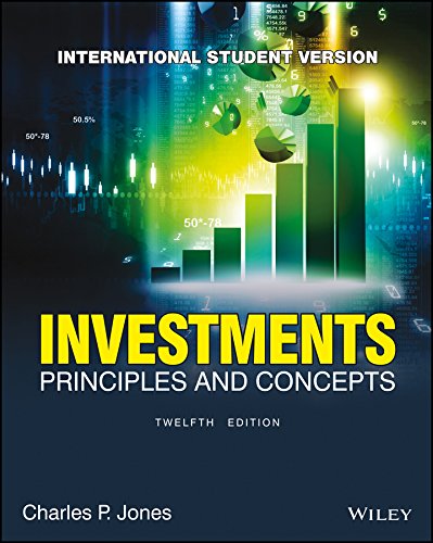 Investments, 12ed, ISV: Principles and Concepts | IM | e : Charles P ...