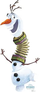 Amazon.com: Cardboard People Olaf Life Size Cardboard Cutout Standup ...