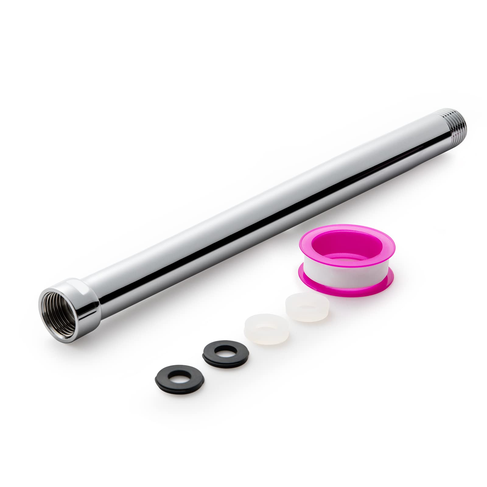 OFFO Shower Head Extension Arm 25cm(10 inch), Shower Arm Extension for ...