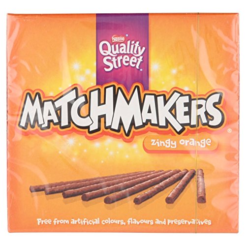 Amazon.com : Quality Street Matchmakers Zingy Orange 130G : Grocery ...