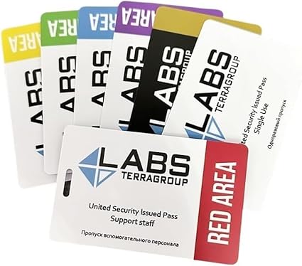 Amazon.com: FLOORSOUTH Escape from Tarkov Red Card TerraGroup Labs Key ...