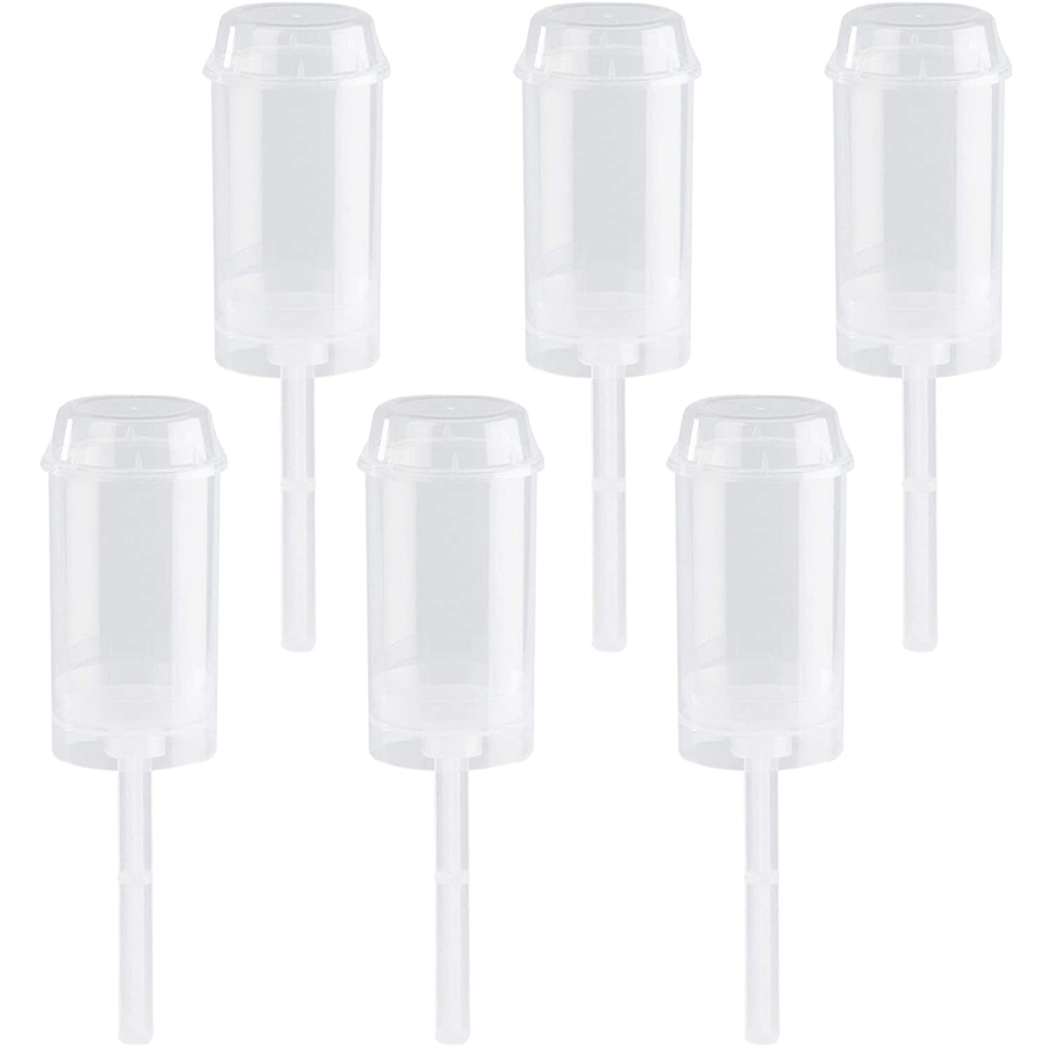 Amazon.com: BOROLA 6 pcs Round Shape Clear Push-Up Cake Pop Shooter ...
