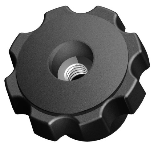 2.38" Fluted Knob 1/4-20 Thru (10 Pack): Male Fluted Knobs: Amazon.com: Industrial & Scientific
