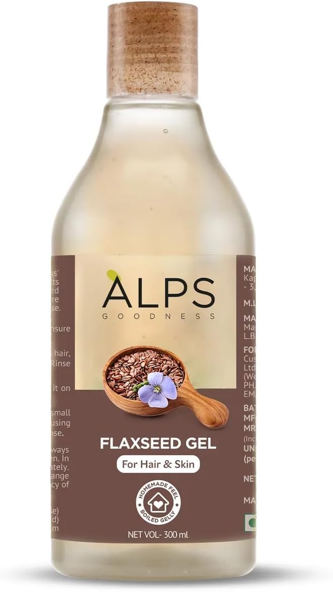 Amazon.com : Alps'- Flaxseed Gel (300ml) (10.14 fl. oz.) I For Hair ...