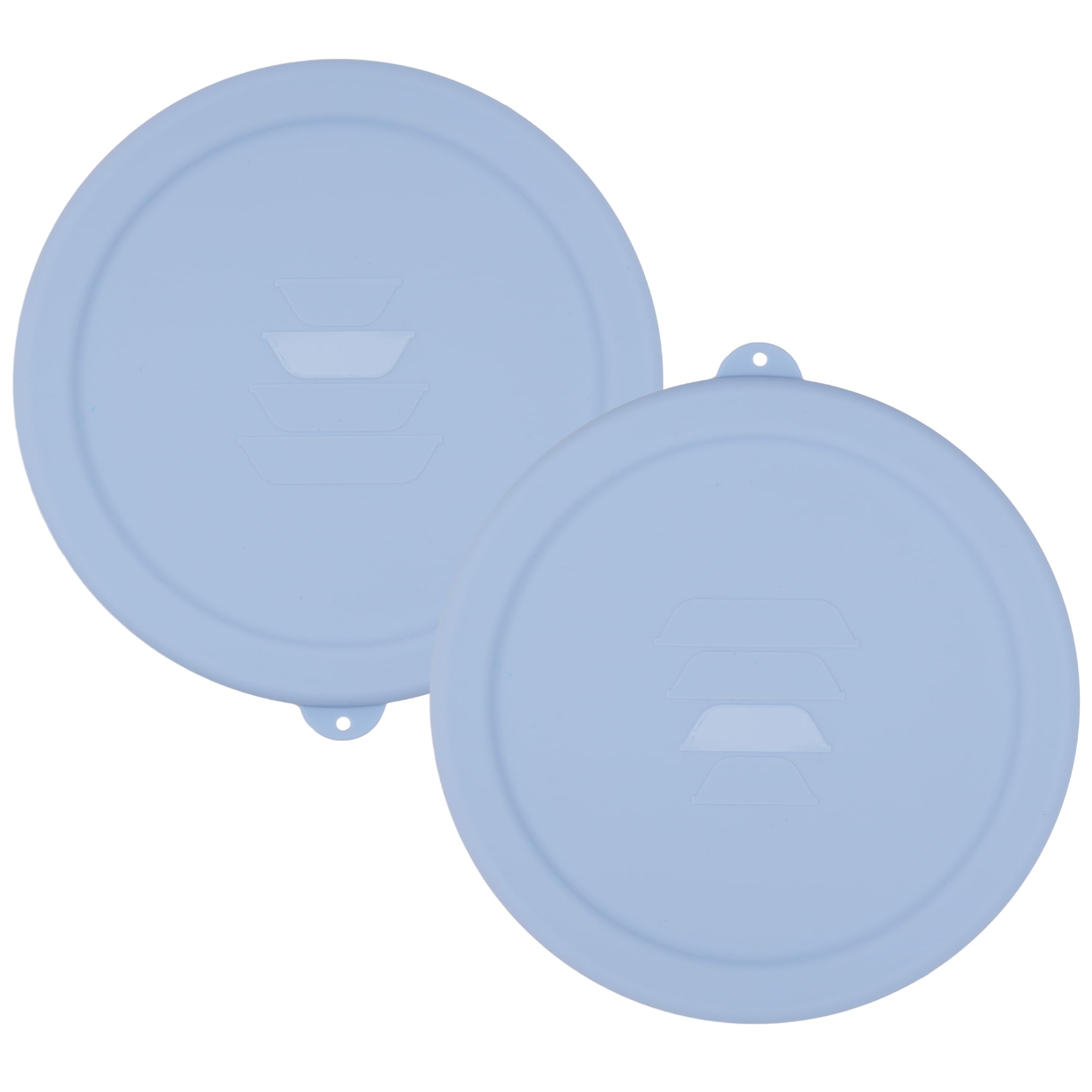 Amazon.com: 2 Pack Silicone Lids for Pyrex Smart Essentials Prepware 1. ...