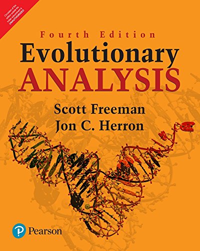 Pearson India Evolutionary Analysis, 4Th Edition: Freeman, Herron ...