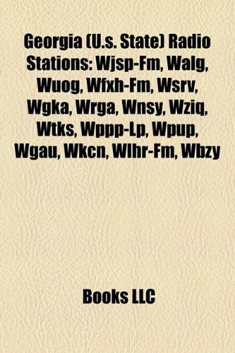 Amazon.co.jp: Georgia (U.S. State) Radio Station Introduction: Wuog ...